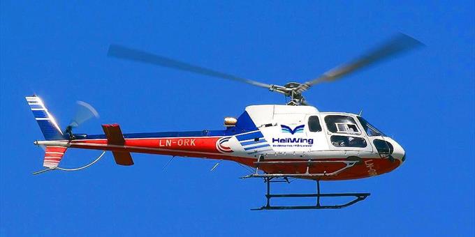 HeliWing helicopter sightseeing